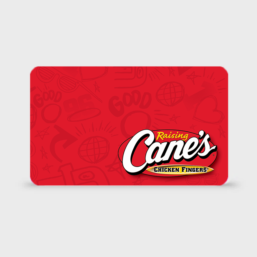 Cane's Logo Branded Gift Card — Raising Cane's