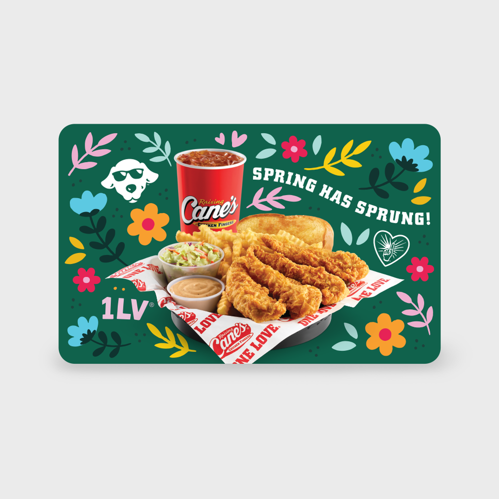 Gift Cards — Raising Cane's